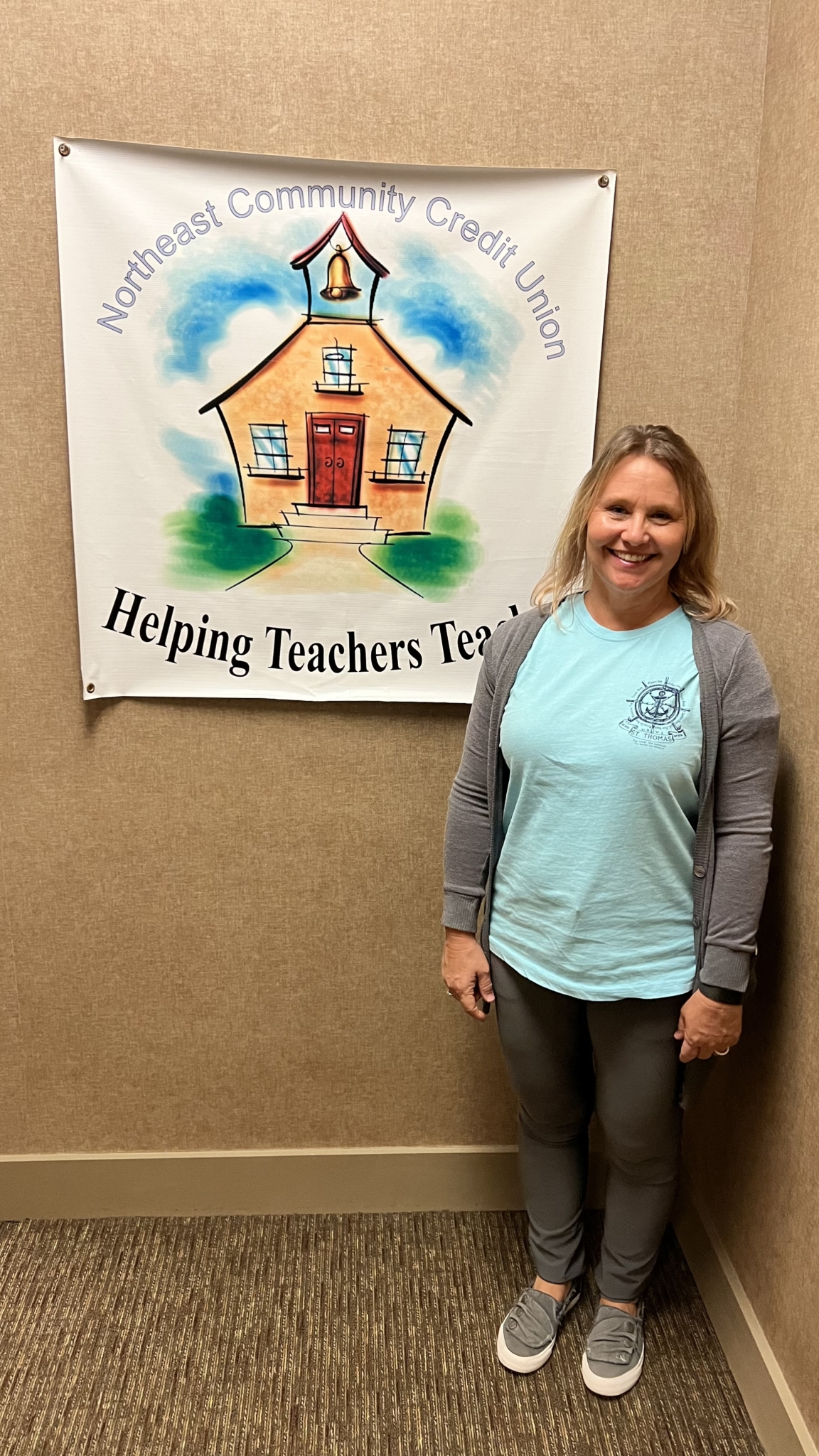 Kathi Hill latest HTT winner - Northeast Community Credit Union